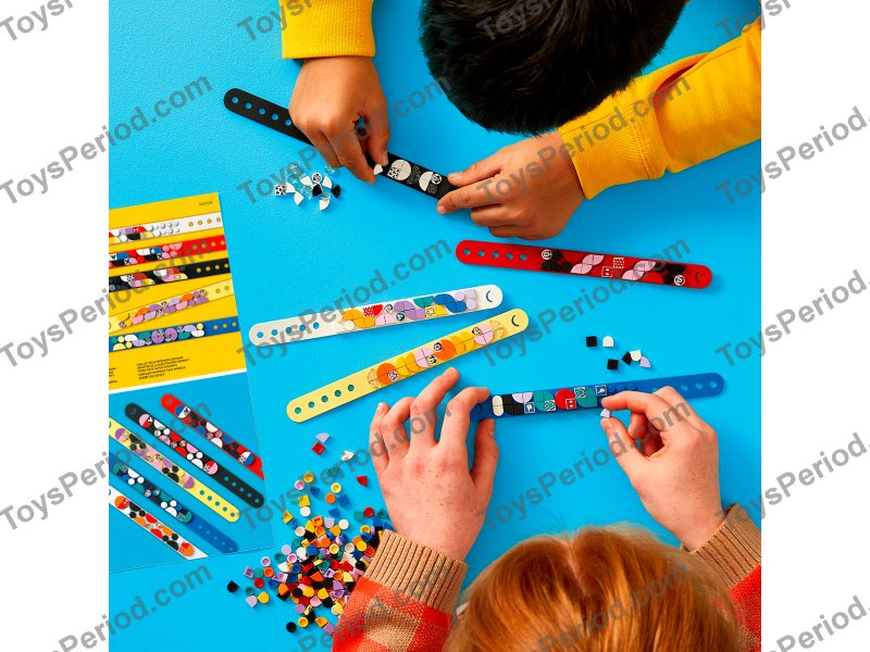 LEGO 41947 Mickey & Friends Bracelets Mega Pack Set Parts List