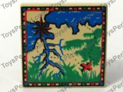 LEGO Sets with Part 3068bpx24 Tile 2 x 2 with Tan and Green Map, Red X ...
