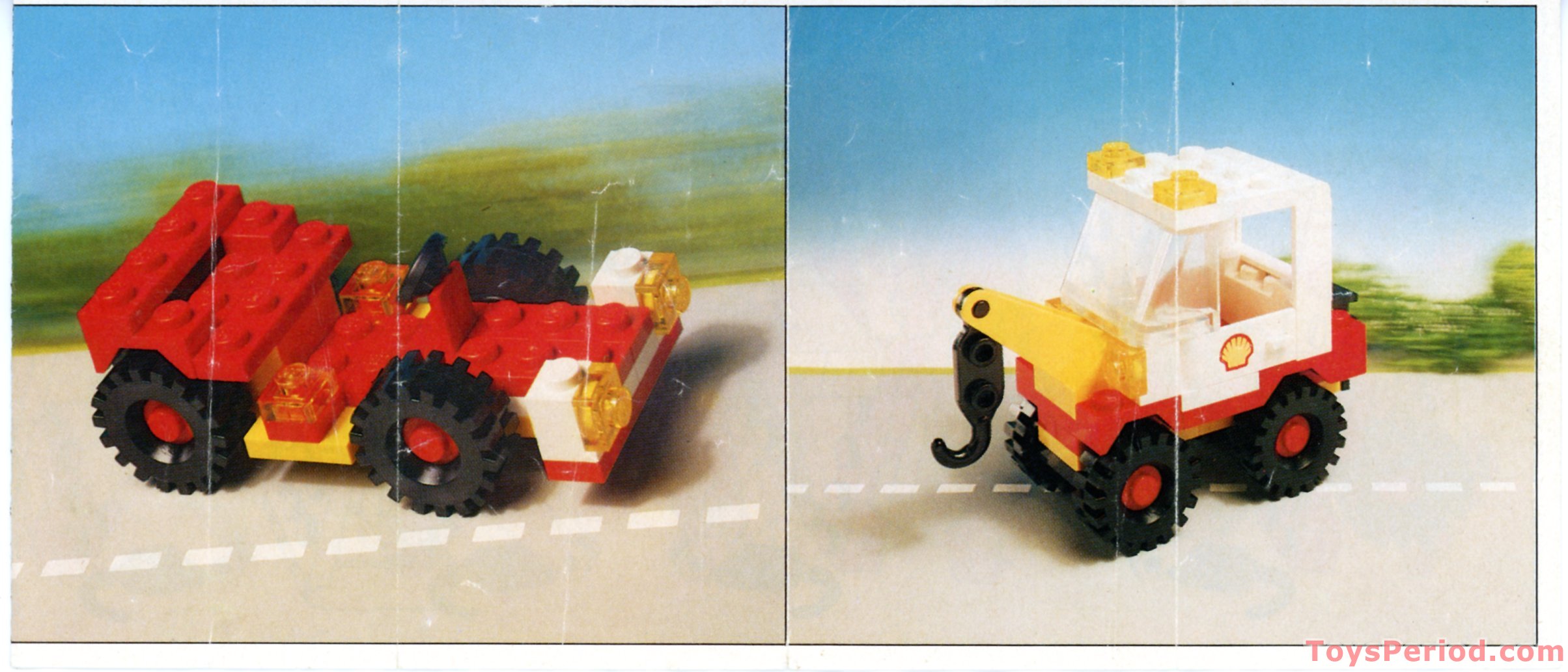 LEGO 6628-1 Shell Tow Truck Instructions and Parts List