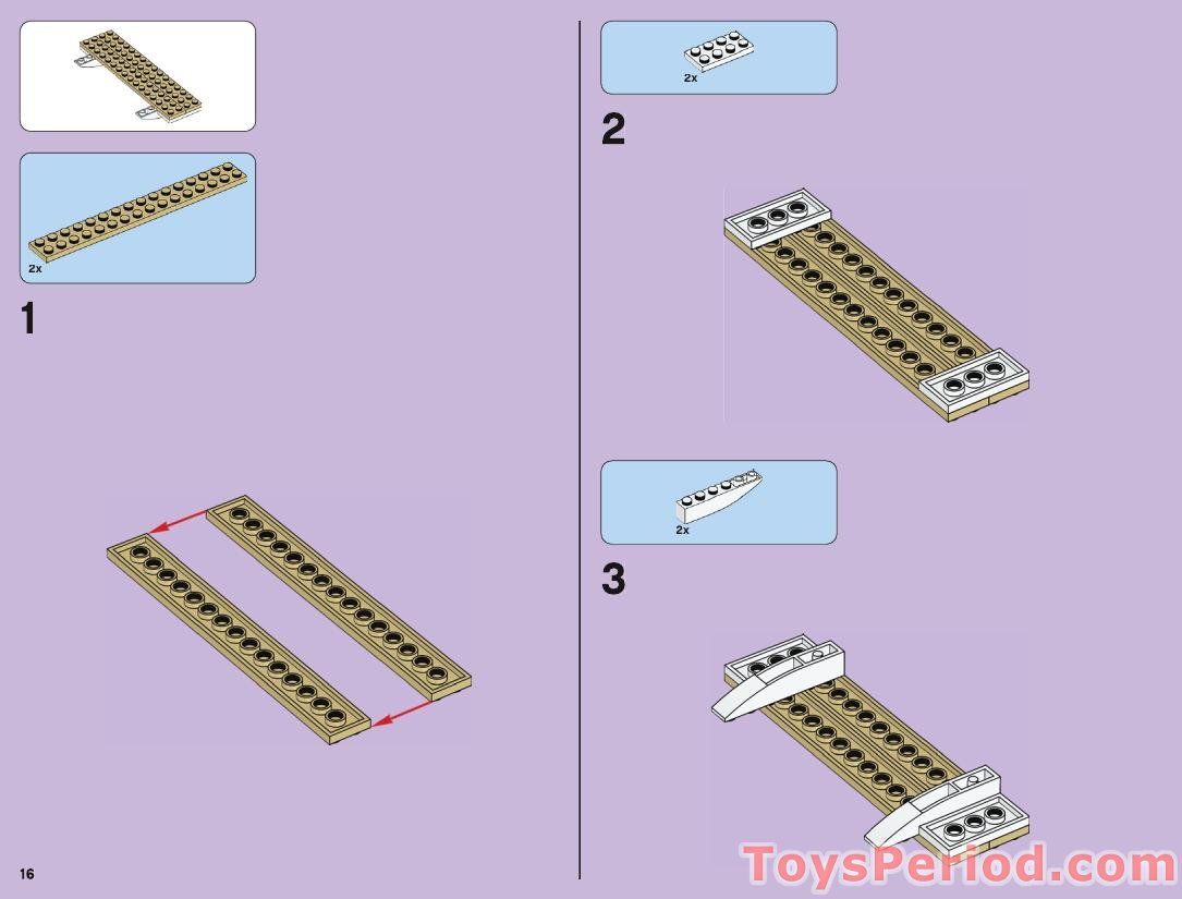 LEGO 41015 Dolphin Cruiser Instructions and Parts List