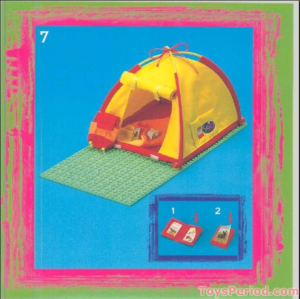 LEGO 3143 Camping Trip Instructions and Parts List