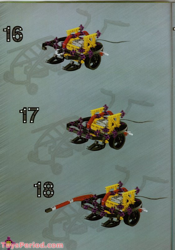 LEGO 3582 Ant Instructions and Parts List