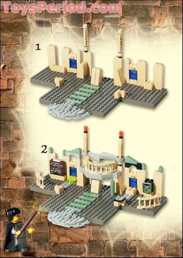 LEGO 4729 Dumbledore's Office Instructions and Parts List