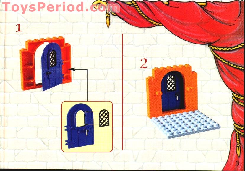 LEGO 4721 Hogwarts Classroom Instructions and Parts List