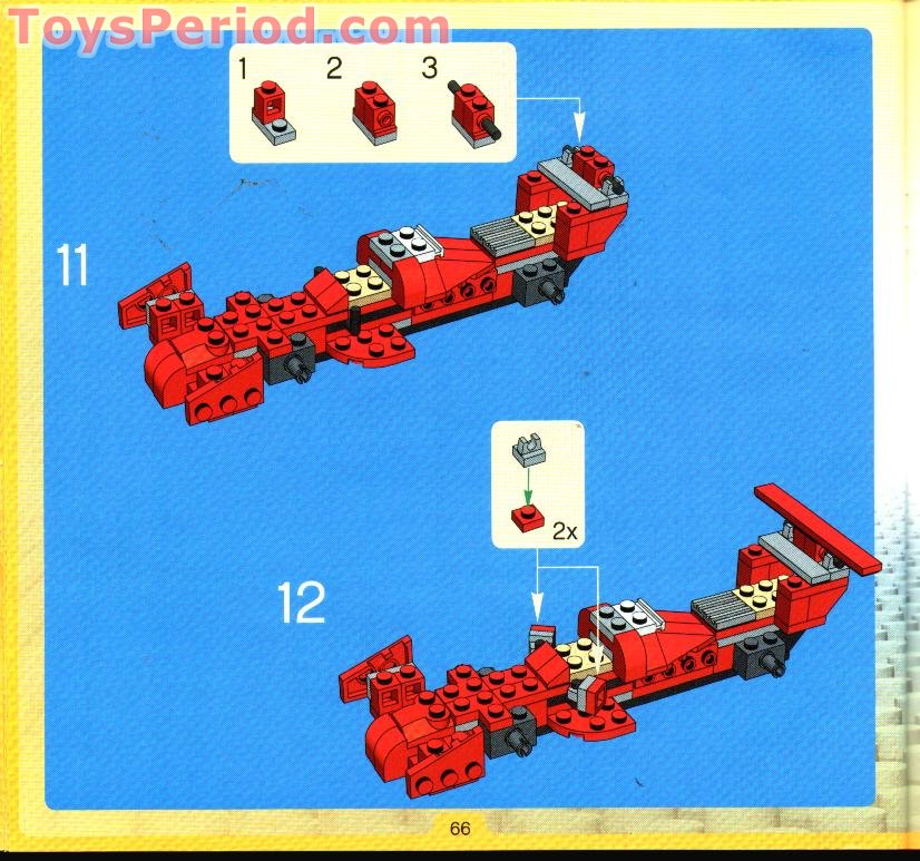 LEGO 4883 Gear Grinders Instructions and Parts List