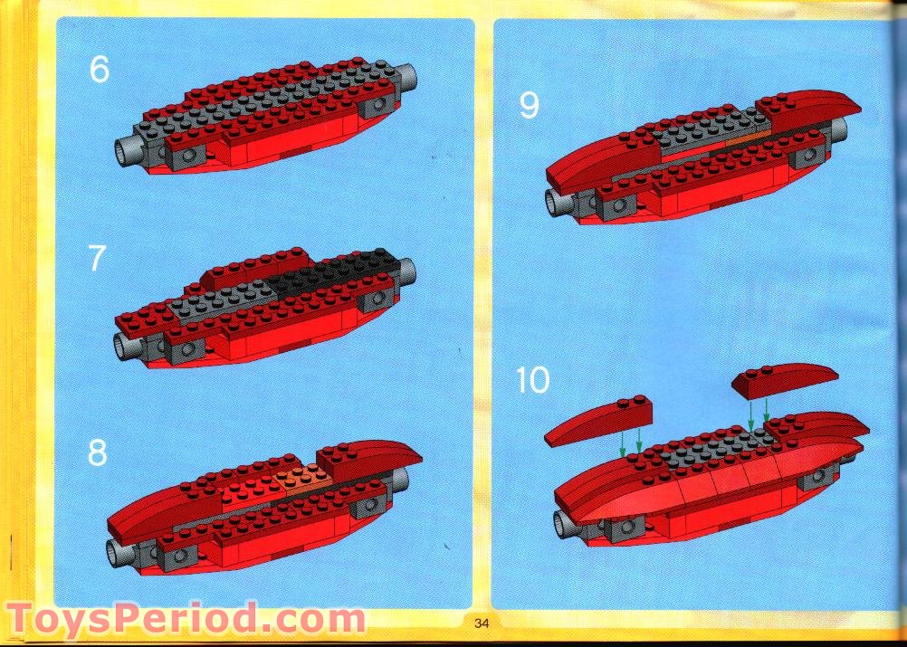LEGO 4507 Prehistoric Creatures Instructions and Parts List