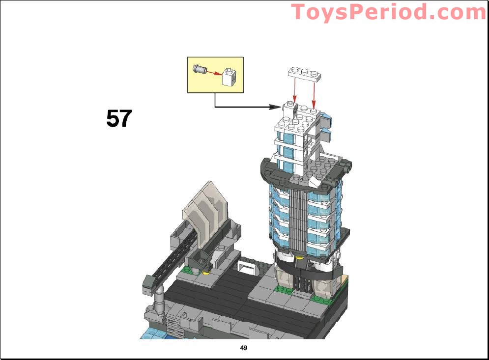 LEGO 5526 Skyline Instructions and Parts List