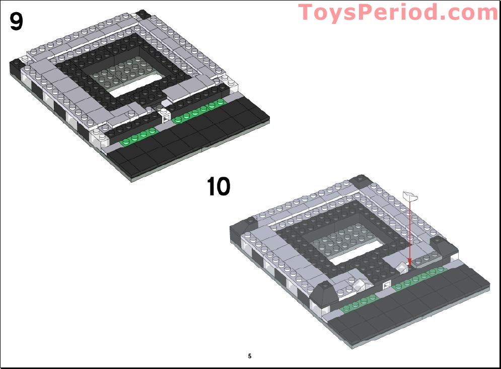 LEGO 5526 Skyline Instructions and Parts List