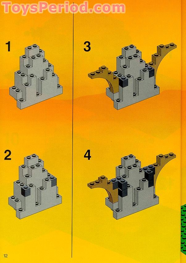 LEGO 6046 Hemlock Stronghold Instructions and Parts List