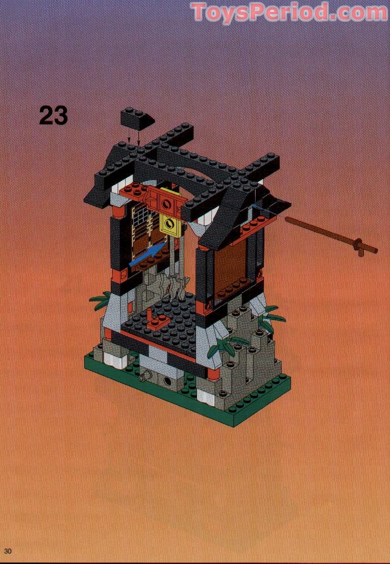 LEGO 6089 Stone Tower Bridge Instructions and Parts List