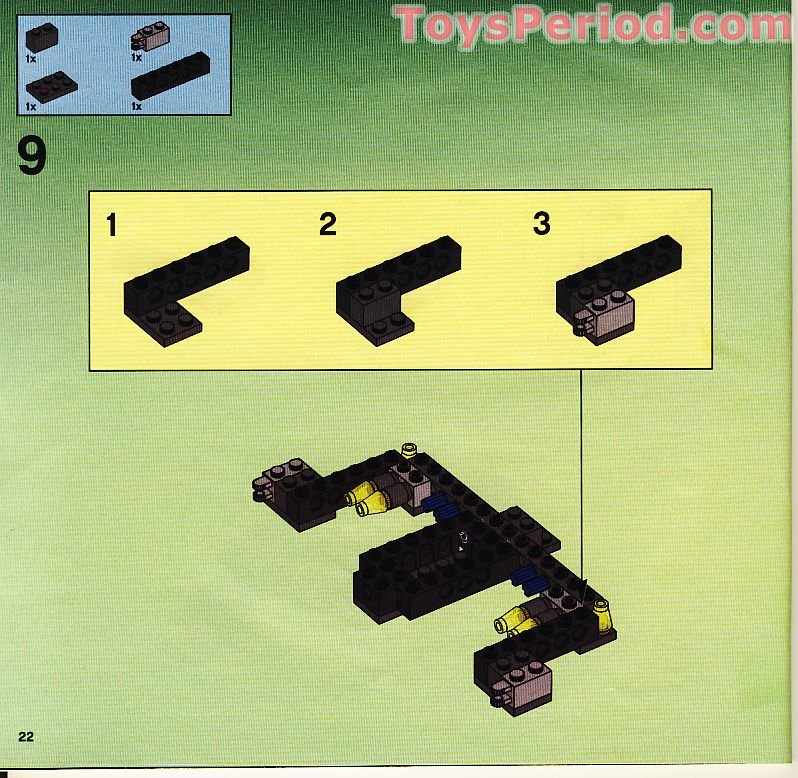 LEGO 7693 Etx Alien Strike Instructions and Parts List