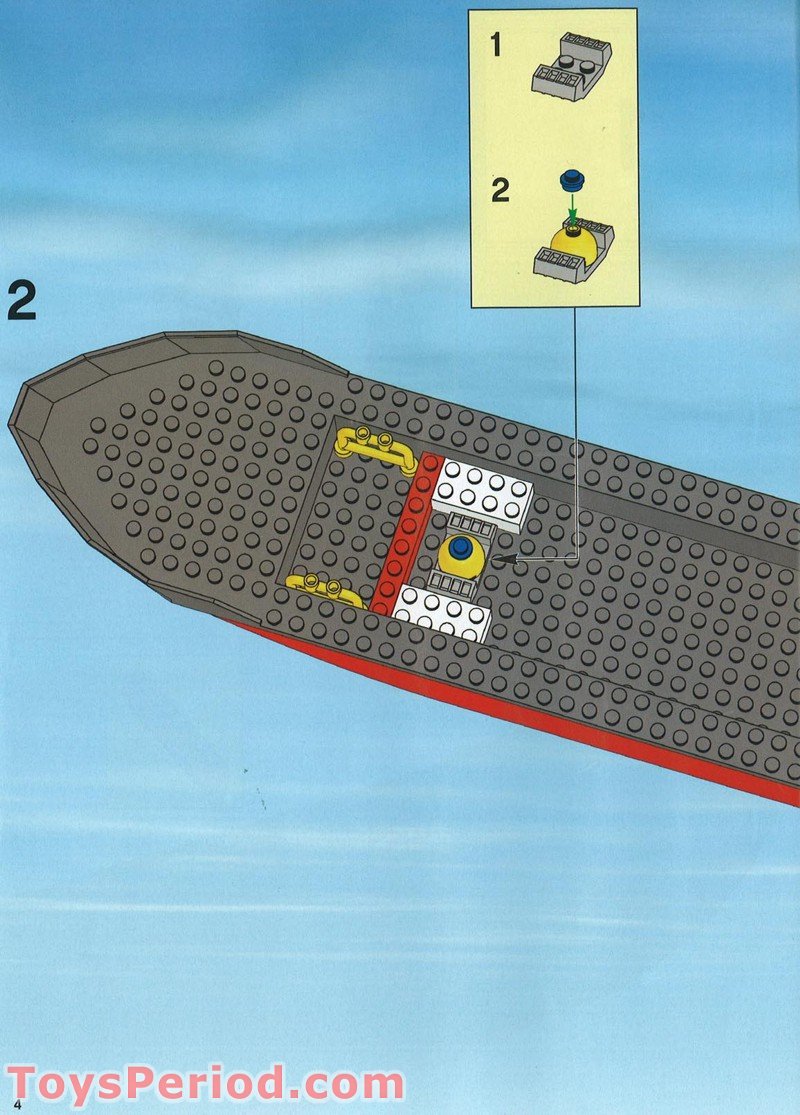 LEGO 7906 Fire Boat Instructions and Parts List