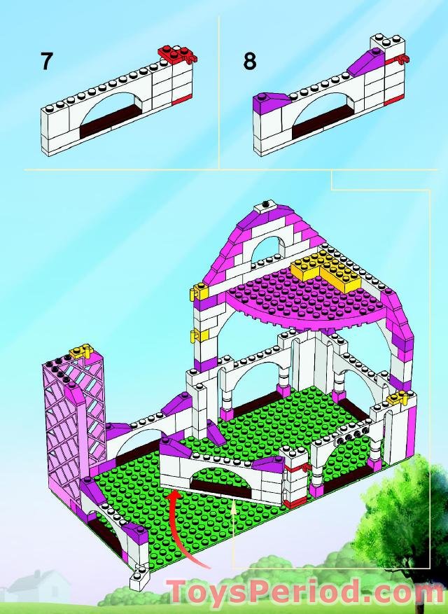 LEGO 7585 Pony Stable Instructions and Parts List