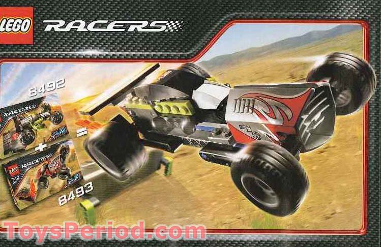 LEGO 8493 Red Ace Instructions and Parts List