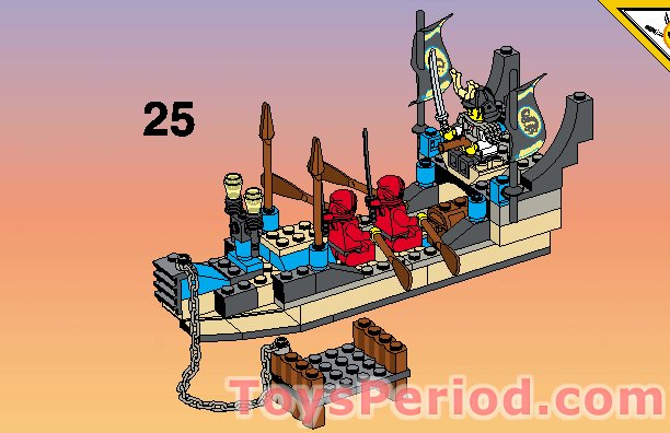 LEGO 3050 Shanghai Surprise Instructions and Parts List
