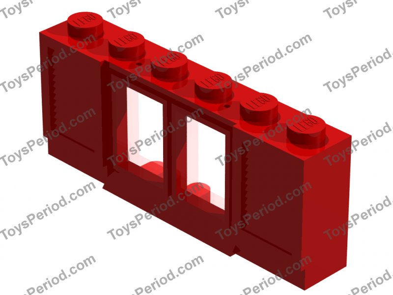 LEGO Sets with Part 646ac01 Window 1 x 6 x 2 with Shutters (old type ...