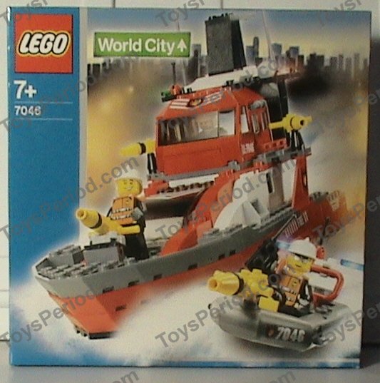 LEGO 7046 Fire Command Craft Set Parts Inventory and Instructions ...