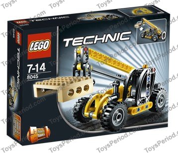LEGO 8045 Mini Telehandler Set Parts List