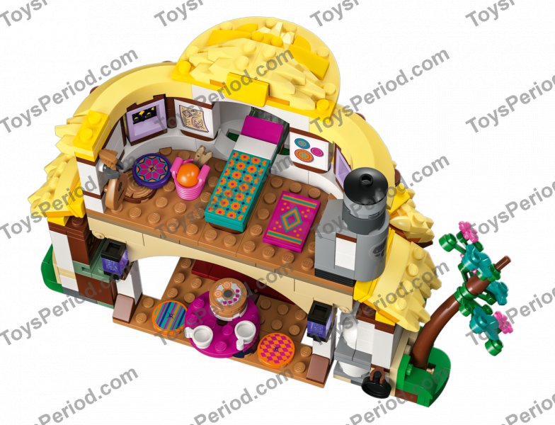 LEGO 43231 Asha's Cottage Set Parts List