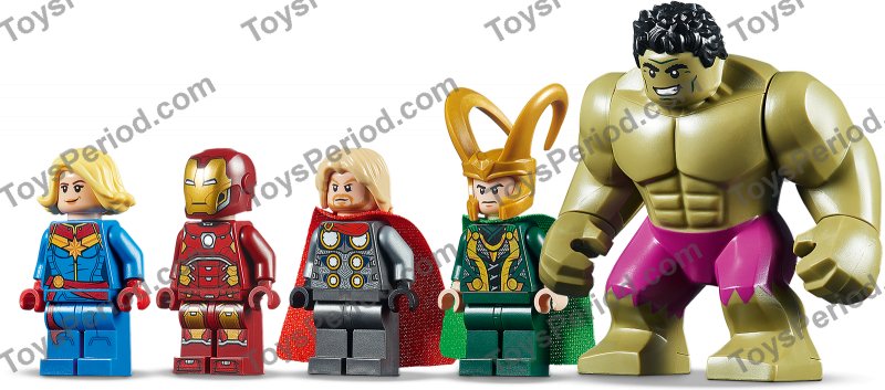 LEGO 76152 Avengers Wrath of Loki Set Parts List