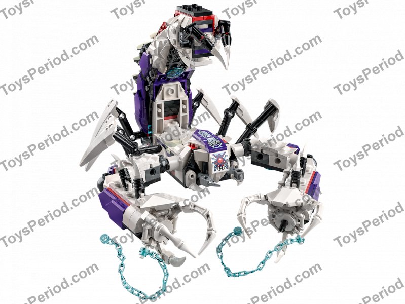 LEGO 80028 The Bone Demon Set Parts List