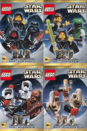 Lego star wars minifigure packs store