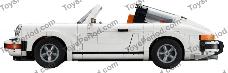 LEGO 10295 Porsche 911 Set Parts List