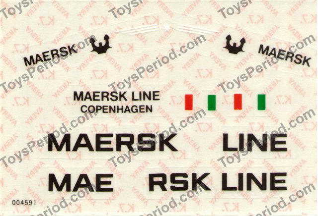 LEGO Sets with Part 1650stk01 Sticker Sheet for Set 1650 - Sheet 1 ...