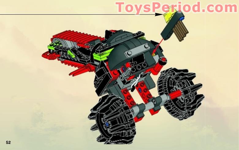 LEGO 70501 Warrior Bike Instructions and Parts List