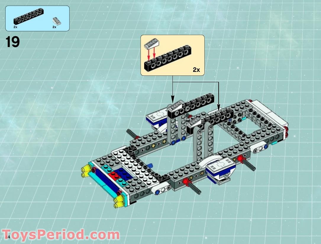 LEGO 70709 Galactic Titan Instructions and Parts List