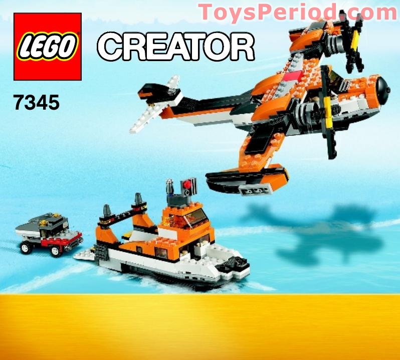 LEGO 7345 Transport Chopper Instructions and Parts List