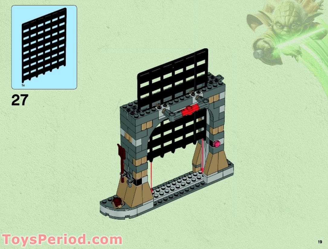 LEGO 75005 Rancor Pit Instructions and Parts List