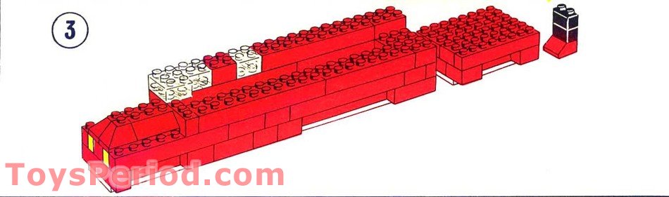 LEGO 305-2 Fire Engine Instructions and Parts List