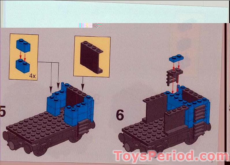 LEGO 3742 My Own Train - Locomotive Tender, Plain Without Trim ...