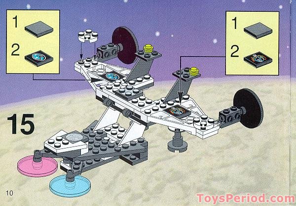 LEGO 6856 Planetary Decoder Instructions and Parts List