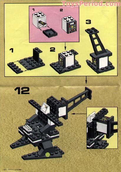 LEGO 6878 Sub Orbital Guardian Instructions and Parts List