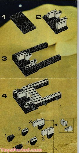 LEGO 6927 All-Terrain Vehicle Instructions and Parts List