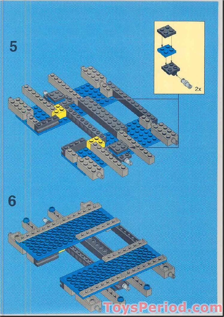LEGO 6977 Arachnoid Star Base Instructions and Parts List