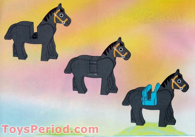 LEGO 6404 Carriage Ride Instructions and Parts List