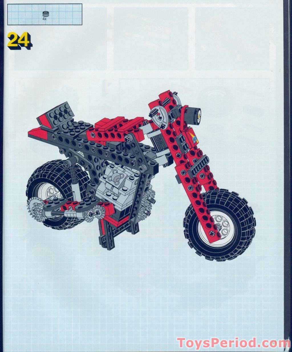 LEGO 8829 Dune Blaster Instructions and Parts List