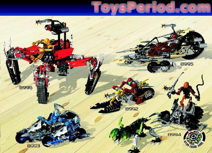 LEGO 8989 Mata Nui Instructions and Parts List