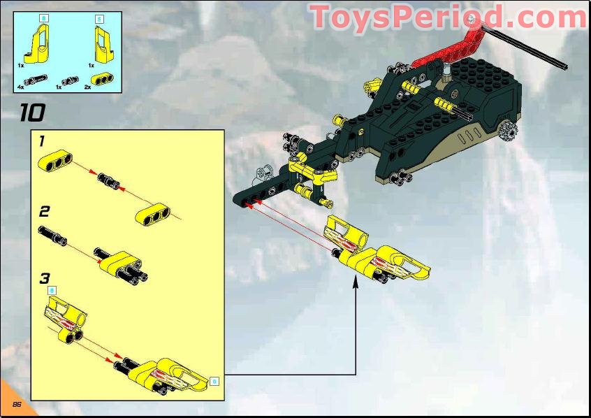 LEGO 8472 Street 'n' Mud Racer Instructions and Parts List