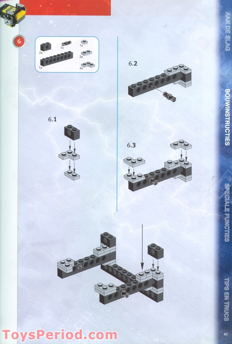 LEGO 9747 Robotics Invention System, Version 1.5 Instructions and Parts ...