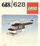 LEGO 628-2 Police Helicopter Instructions and Parts List