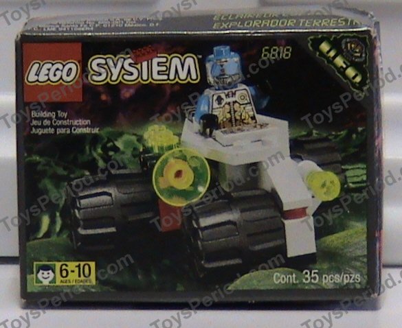 LEGO 6818 Cyborg Scout Instructions and Parts List