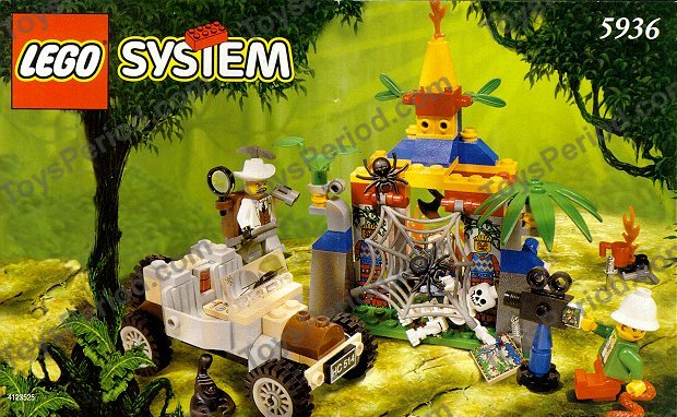 LEGO 5936 Spider's Secret Instructions and Parts List