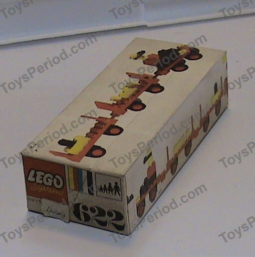 LEGO 622-2 Baggage Carts Instructions and Parts List