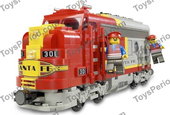 LEGO 10020-1 Santa Fe Super Chief, Standard Edition Instructions and ...