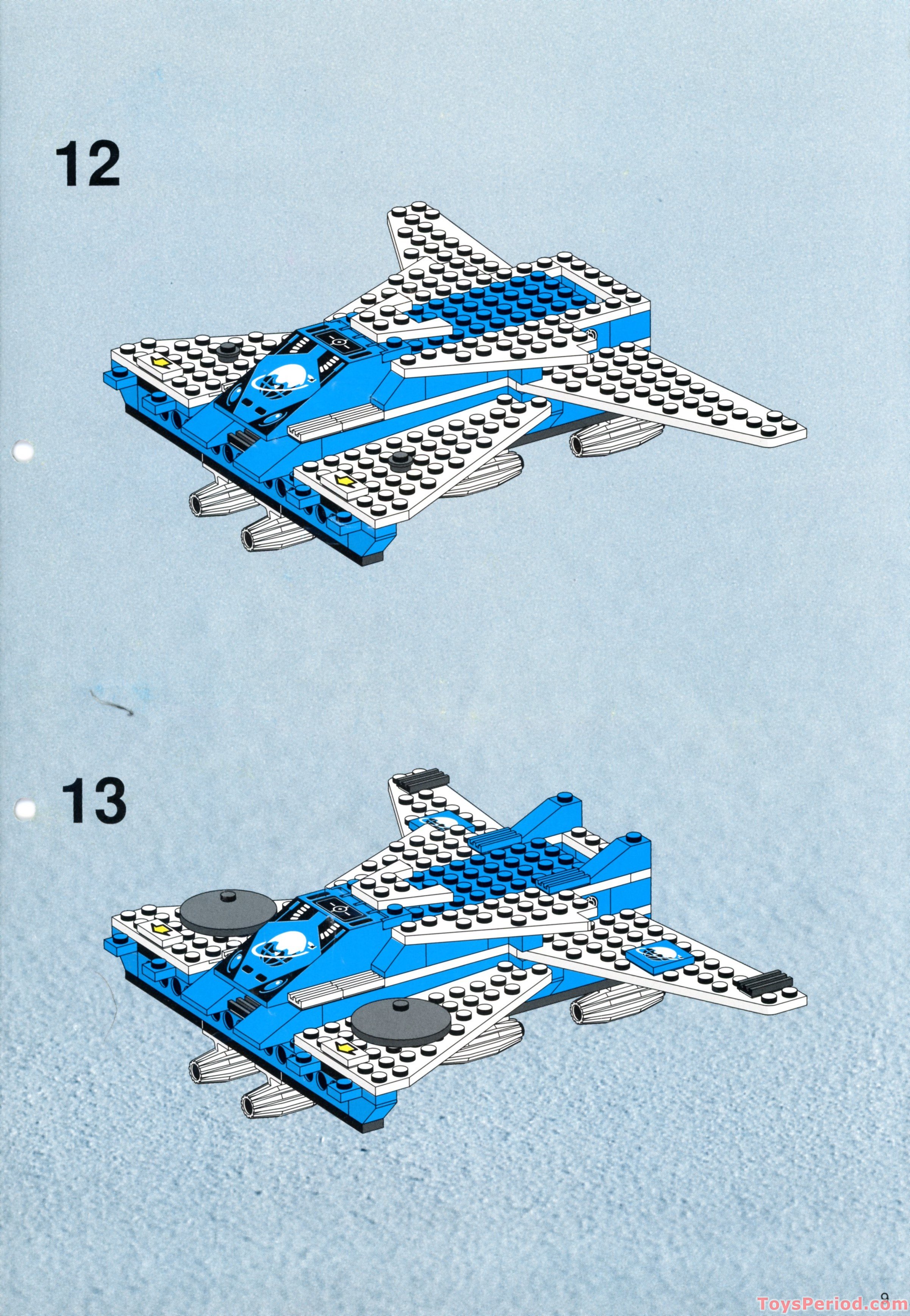 LEGO 6973 Deep Freeze Defender Instructions and Parts List