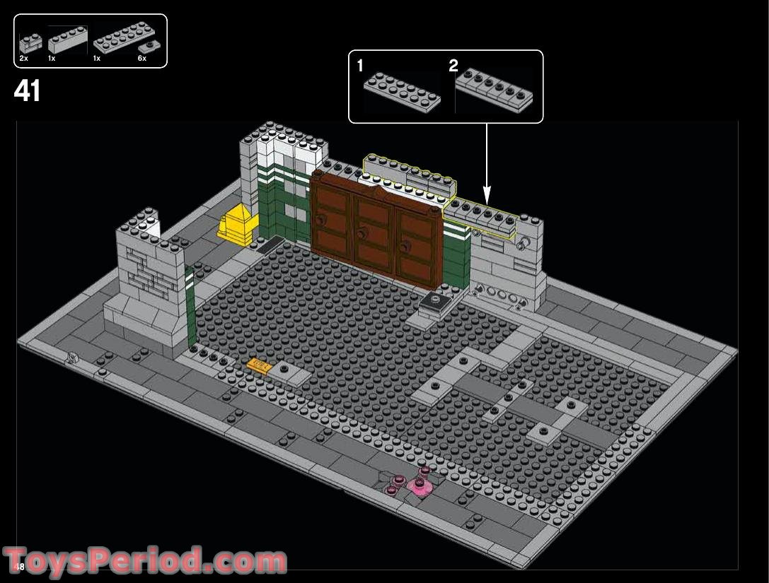 LEGO 75827 Firehouse Headquarters Instructions and Parts List